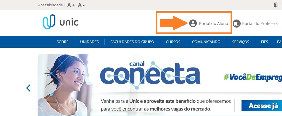 Novo na Universidade de Cuiabá? Veja como entrar no portal do aluno ...